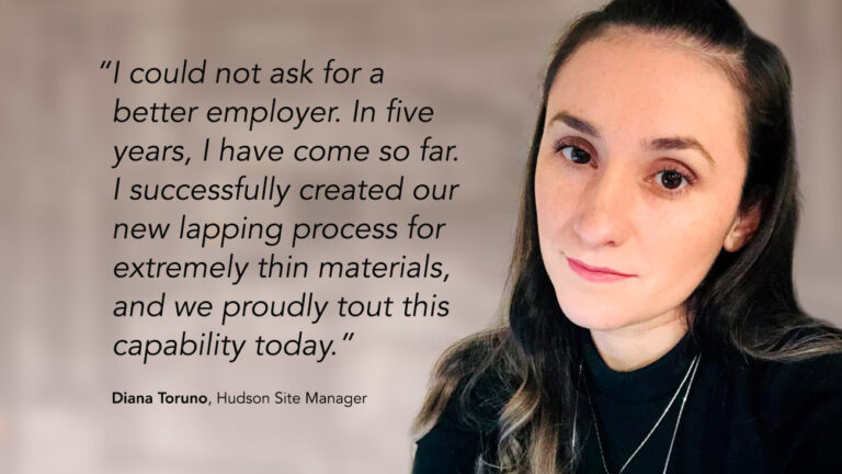 Employee Spotlight: Diana Toruno, Hudson Site Manager